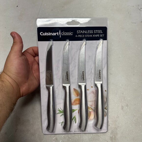 Cuisinart | Kitchen | Cuisinart 4pc Stainless Steel Hollow Handle Steak ...